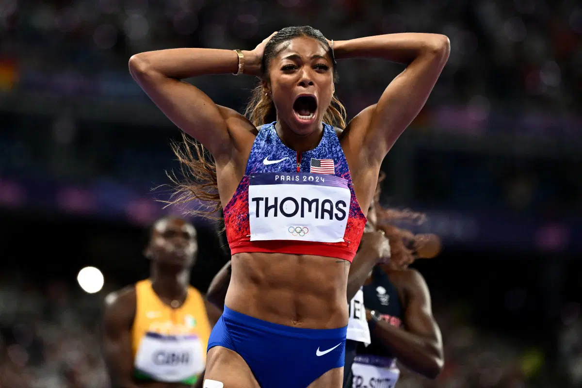 American Gabby Thomas Wins Women’s Olympic 200m Gold